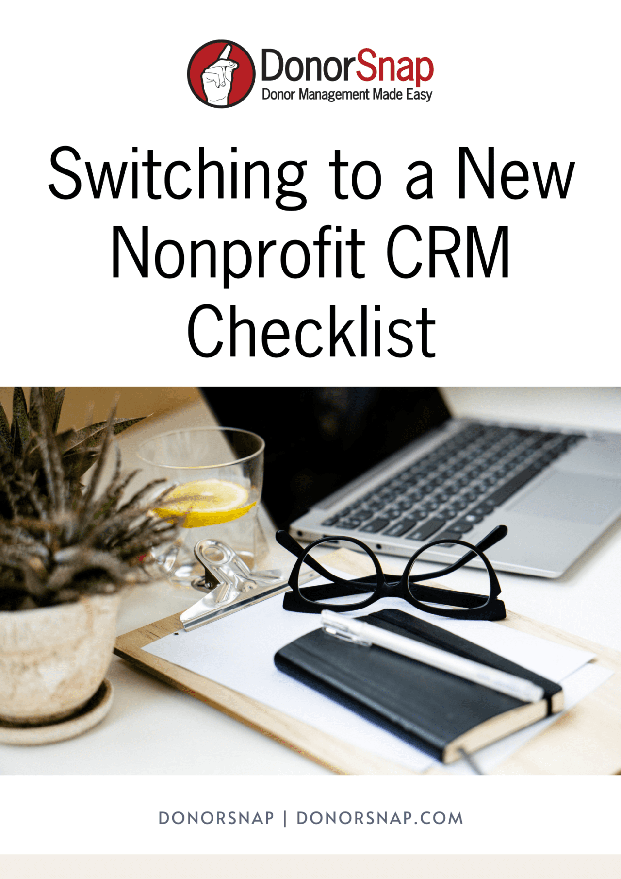 Shopping for a New CRM Checklist - DonorSnap